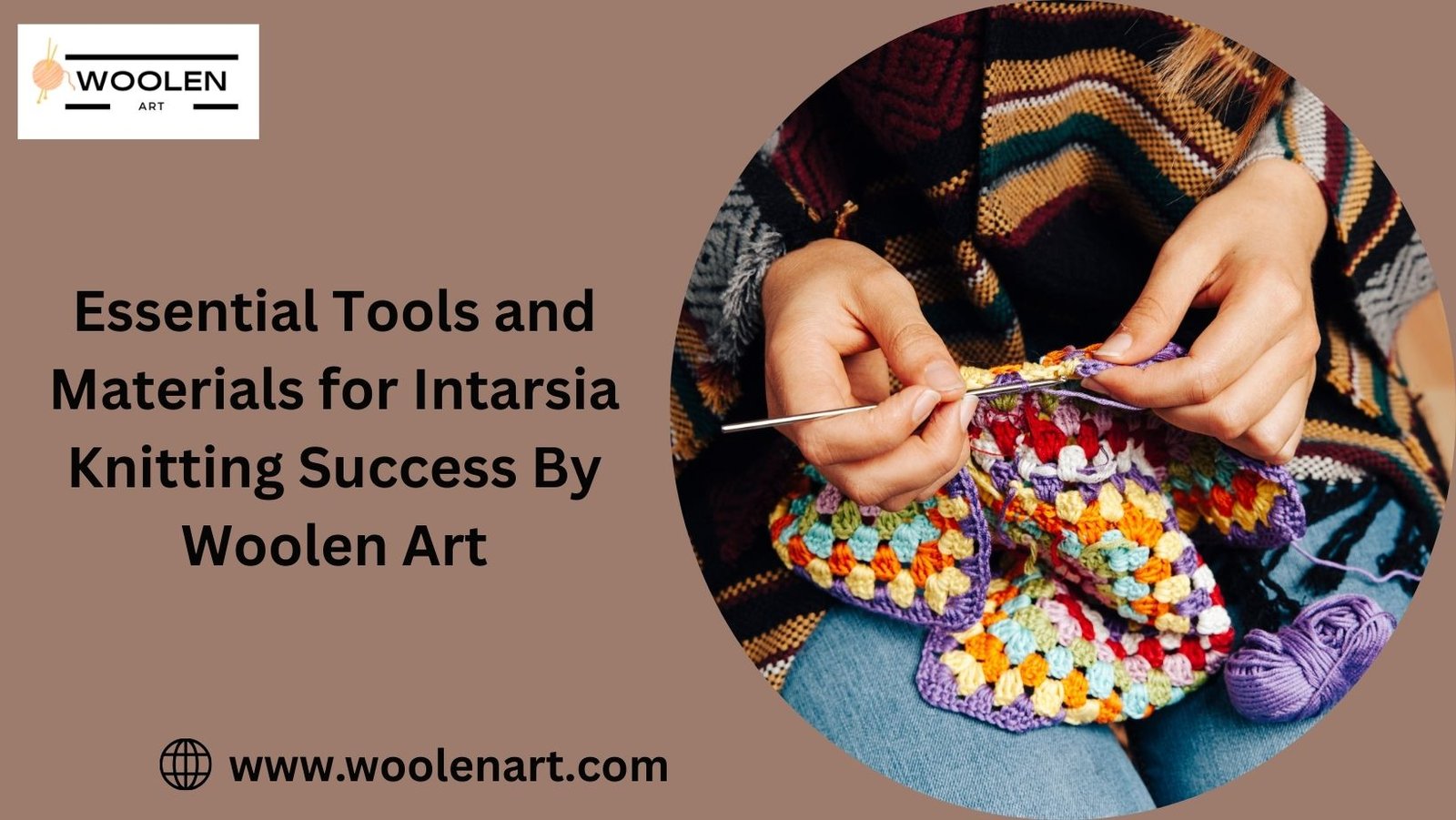 Materials for Intarsia Knitting Success By Woolen Art